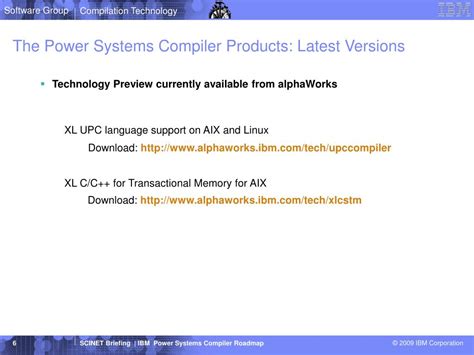 PPT IBM Power Systems Compiler Roadmap PowerPoint Presentation Free Download ID 3215569
