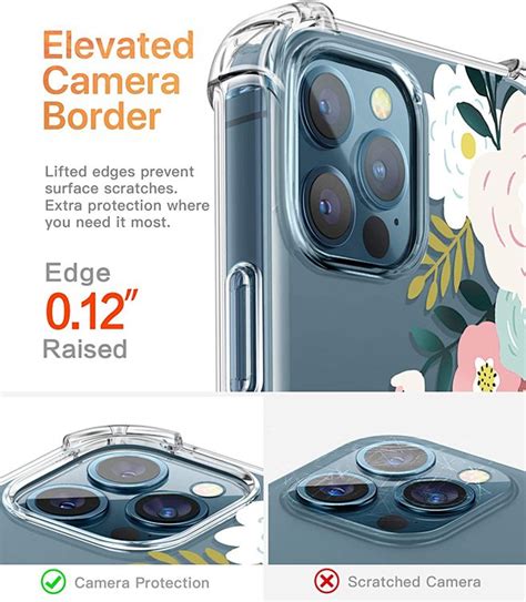 Gviewin Compatible With Iphone 12 Case And Iphone 12 Pro Case 6 1 Inch 2020 Clear