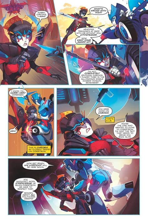 Windblade Vs Chromia Transformers Comic Transformers Artwork Comics