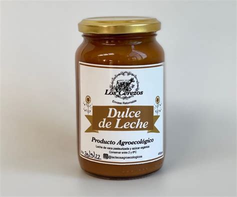 Dulce De Leche Artesanal X 450 Grs Los Cerezos Savia Conexión