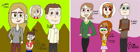 [new Ocs] The Two New Families Julie And Sarah By The Canadian Kiwi On Deviantart
