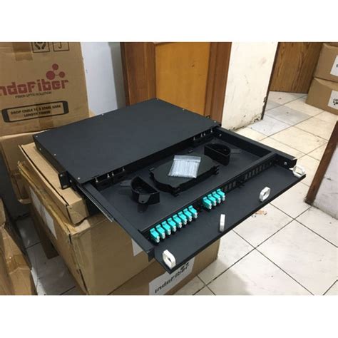 Jual Otb Rack 24 Port Lc Multimode Om3 Odf Rack 24 Port Lc Om3 Jakarta Pusat Utama Network