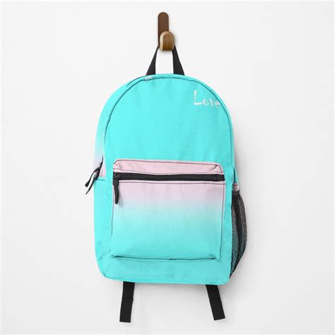 Re Created Color Field With Love 1 By Robert S Lee Backpack For Sale