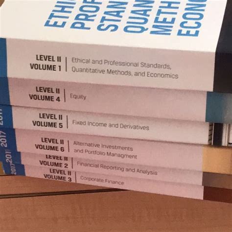 Cfa Level 2 2017 Official Textbooks Hobbies And Toys Books And Magazines