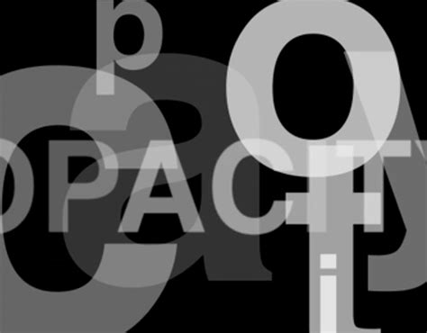 After Effects Opacity Project Behance