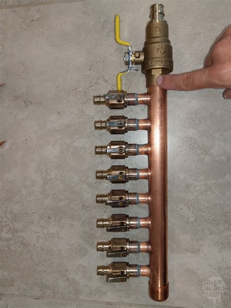 How To Build A Pex Manifold A Step By Step Guide Just Needs Paint