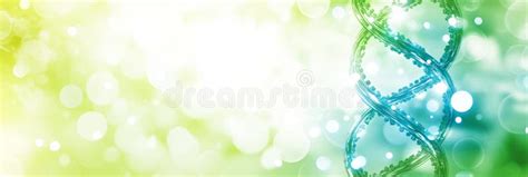 Abstract Biotechnology Background With 3d Dna Double Helix Genetic