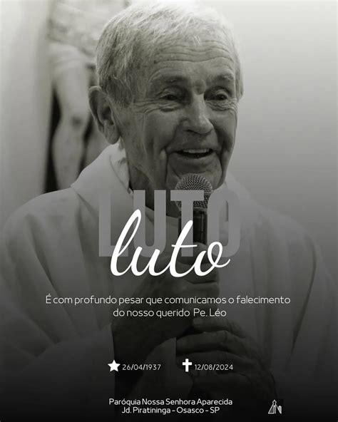 Diocese De Osasco Lamenta Morte Do Padre Leo Dolan Visão Oeste