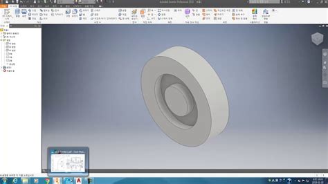 [메카피아] 전산응용기계제도기능사 실기 Inventor 2019 인벤터 동영상 강좌 3 3 기어박스 V 벨트풀리 모델링
