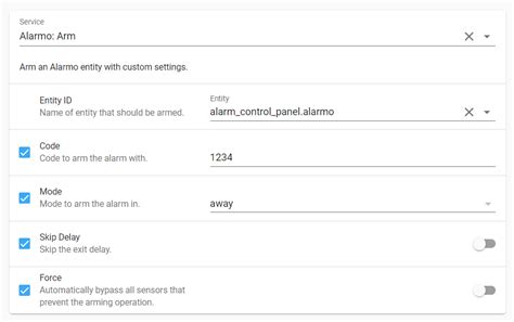 Custom Component Alarmo Browser Managed Alarm System Custom Integrations Home Assistant