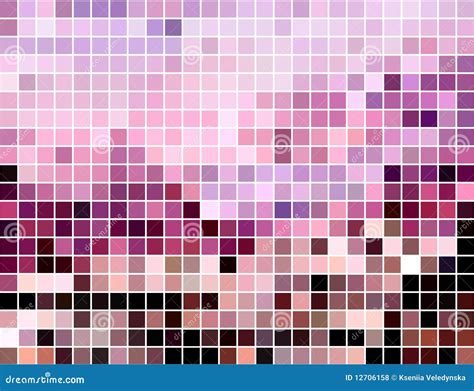 Abstract Square Pixel Mosaic Background Stock Vector Illustration Of Background Creative