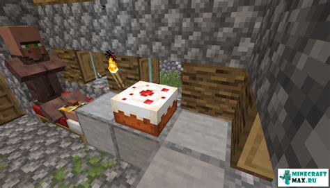 Торт Приготовленная еда Как сделать в Майнкрафт
