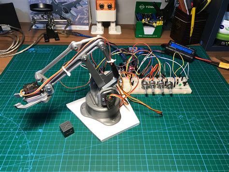 Eezybotarm Robot Kol Projesi Ve Arduino Ile Hafızalı Hareket Kontrolü