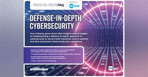 Defense In Depth Cybersecurity Automation World