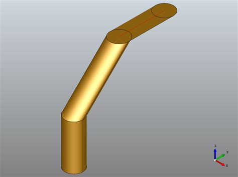 Python Pythonoccopencascade Create Pipe Along Straight Lines