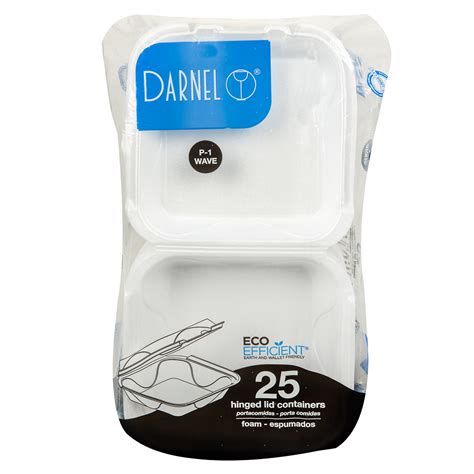 Pack 25 Uds Porta Comida P 1 Darnel 971103