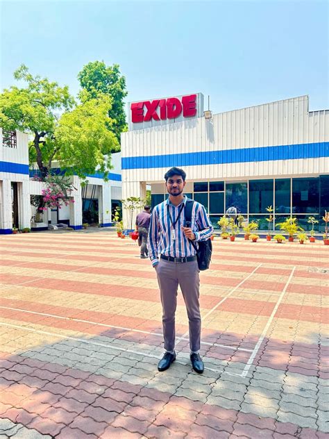 Md Sajid Khan On Linkedin Internship Exideindustries Careergrowth