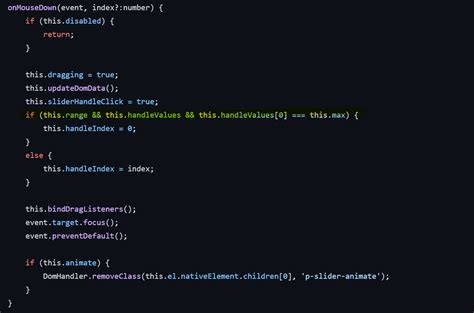 Range Slider Bug Wrong Handle Is Triggered Issue Primefaces Primeng Github