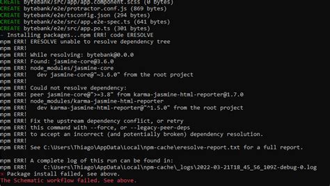 Ao Criar O Projeto Ocorreu O Erro Angular Explorando O Framework Solucionado