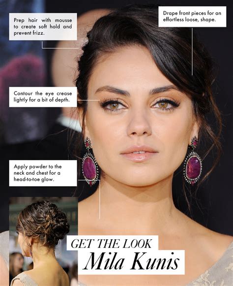 Get Mila Kunis Oz Premiere Hair And Makeup