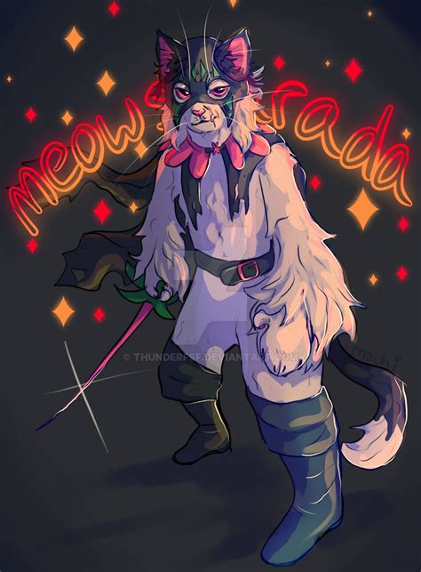 Meowscarada Pokemon X Puss In Boots By Thunderfsf On Deviantart