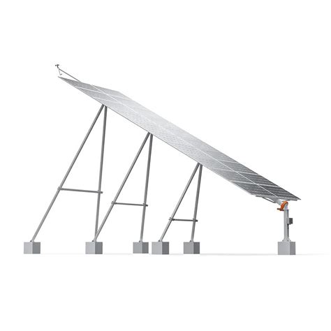 0 5kw~100kw Solar Tracking Kit Tilt Single Axis Solar Tracker Mounting System Solar Tracker