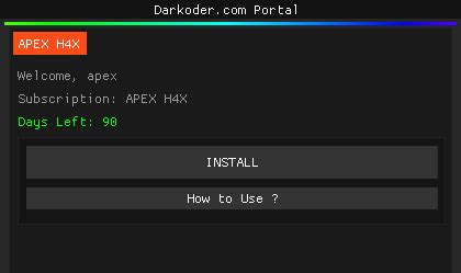 APEX H X Hile Darkoder Cheats And Private Softwares Darkoder Cheats And Private Softwares