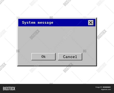 Retro Computer Window Image Photo Free Trial Bigstock