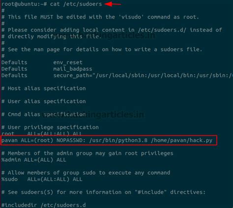 Linux Privilege Escalation Python Library Hijacking Hacking Articles