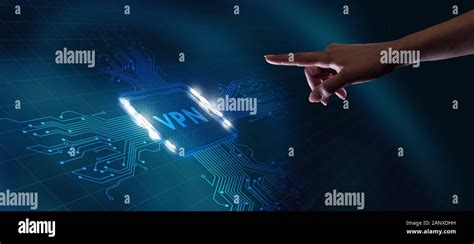 Business Technology Internet And Network Concept Vpn Network Security Internet Privacy