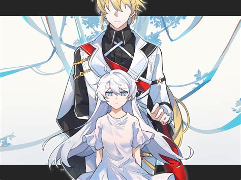 Kiana Kaslana And Otto Apocalypse Honkai And 1 More Drawn By Shiying