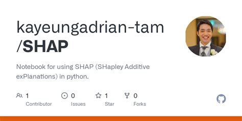 GitHub Kayeungadrian Tam SHAP Notebook For Using SHAP SHapley Additive ExPlanations In Python