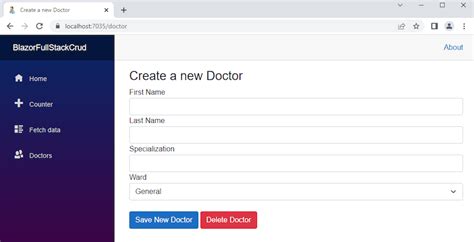 Crud Operations With Blazor In Net 6
