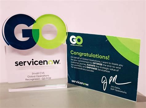 Srivalli Cheruku On Linkedin Globaloperations Goaward Servicenow