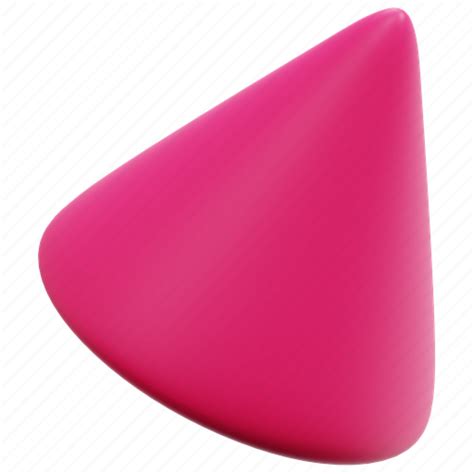 Cone Geometric Shape Geometry Object Element 3d Icon Download