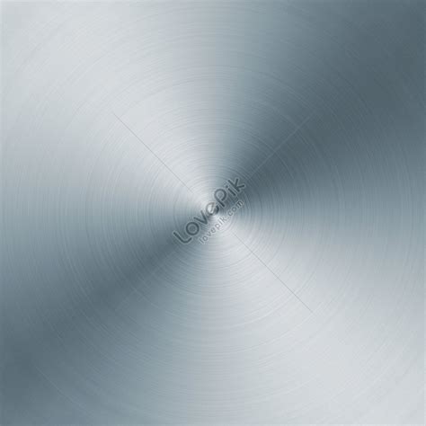 Circular Metallic Texture Steel Blue Shiny Abstract Background