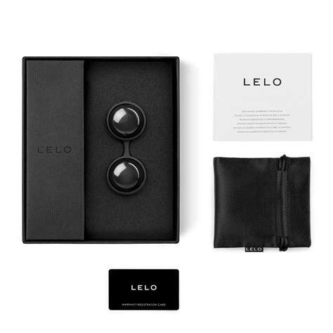 Buy The Luna Beads Noir Classic Kegel Exercise Duotone Ben Wa Ball