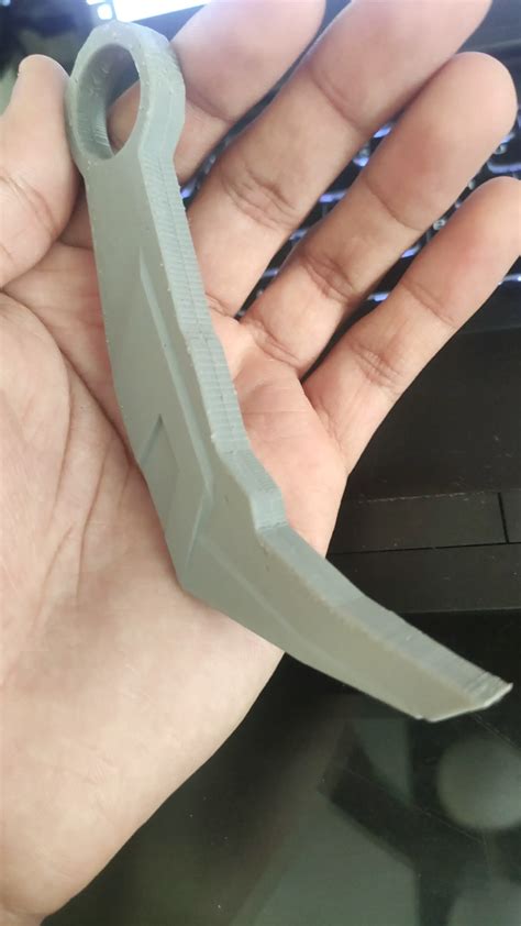 Valorant Karambit Knife 3d Models Download Creality Cloud