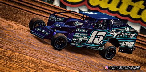 Dan Moyer Dirt Big Block Mod By Cody G Williams Trading Paints