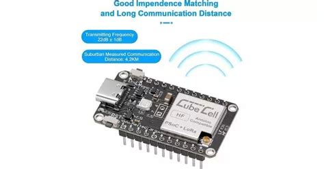 Module De Communication Lorawan Sx1262 Module 868 915 Iot Asr6501 Mcu 128kb