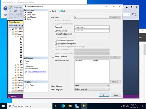 Windows Server 2022 SQL Server 2022 Remote Connection SQL Server