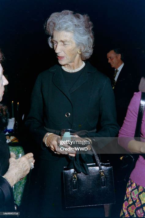 Mary Rockefeller Attends A Pre Opening Party For The Circle In The