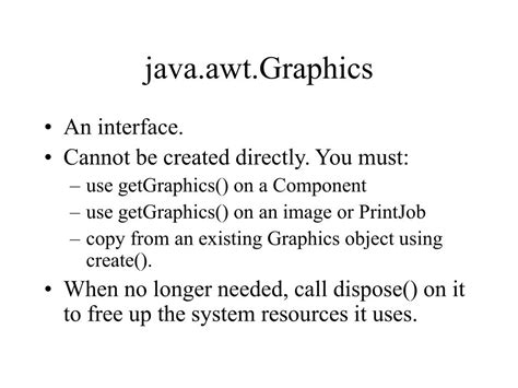 Ppt Creating Graphics In Java Powerpoint Presentation Free Download