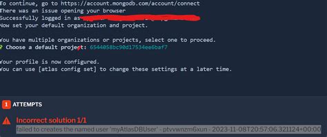 Unable To Connect To Atlas Cluster In Ide Mongodb Atlas Mongodb