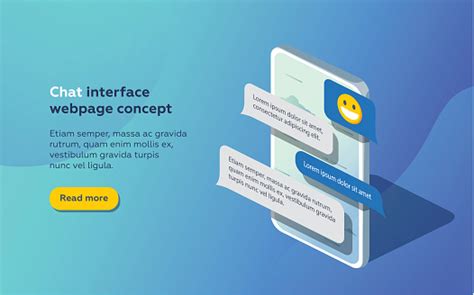 대화 창 인터페이스 응용 프로그램을 채팅 모바일 Ui 디자인 개념을 청소 Sms 메신저입니다 플랫 웹 아이콘입니다 벡터 Eps 10 말하기에 대한 스톡 벡터 아트 및 기타