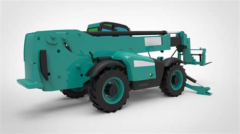 Telehandler Forklift 3d Model Cgtrader