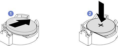 Install A Cmos Battery Cr2032 Thinkedge Se360 V2 Lenovo Docs