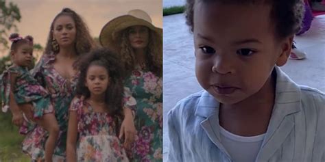 Beyoncés Twins Rumi And Sir Carter Appear In Black Is King