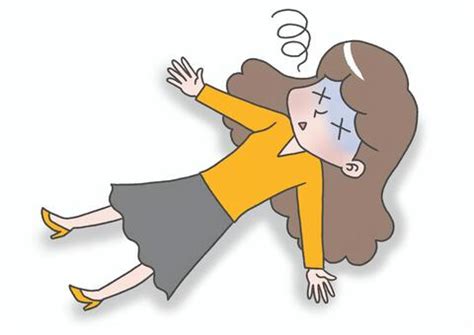 Free Vectors Illustration Of A Fainted Woman