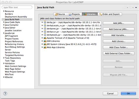 Java Cant Get Embedded Driver From Eclipse Stack Overflow
